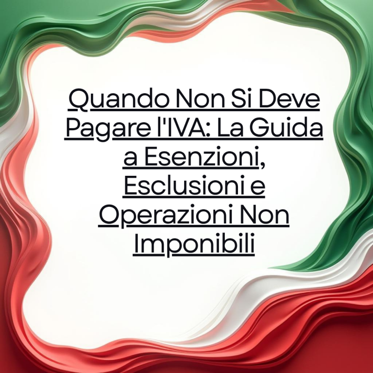 Codice IVA N2.1: Guida alle Operazioni Non Soggette a IVA - TheCalcoloIVA